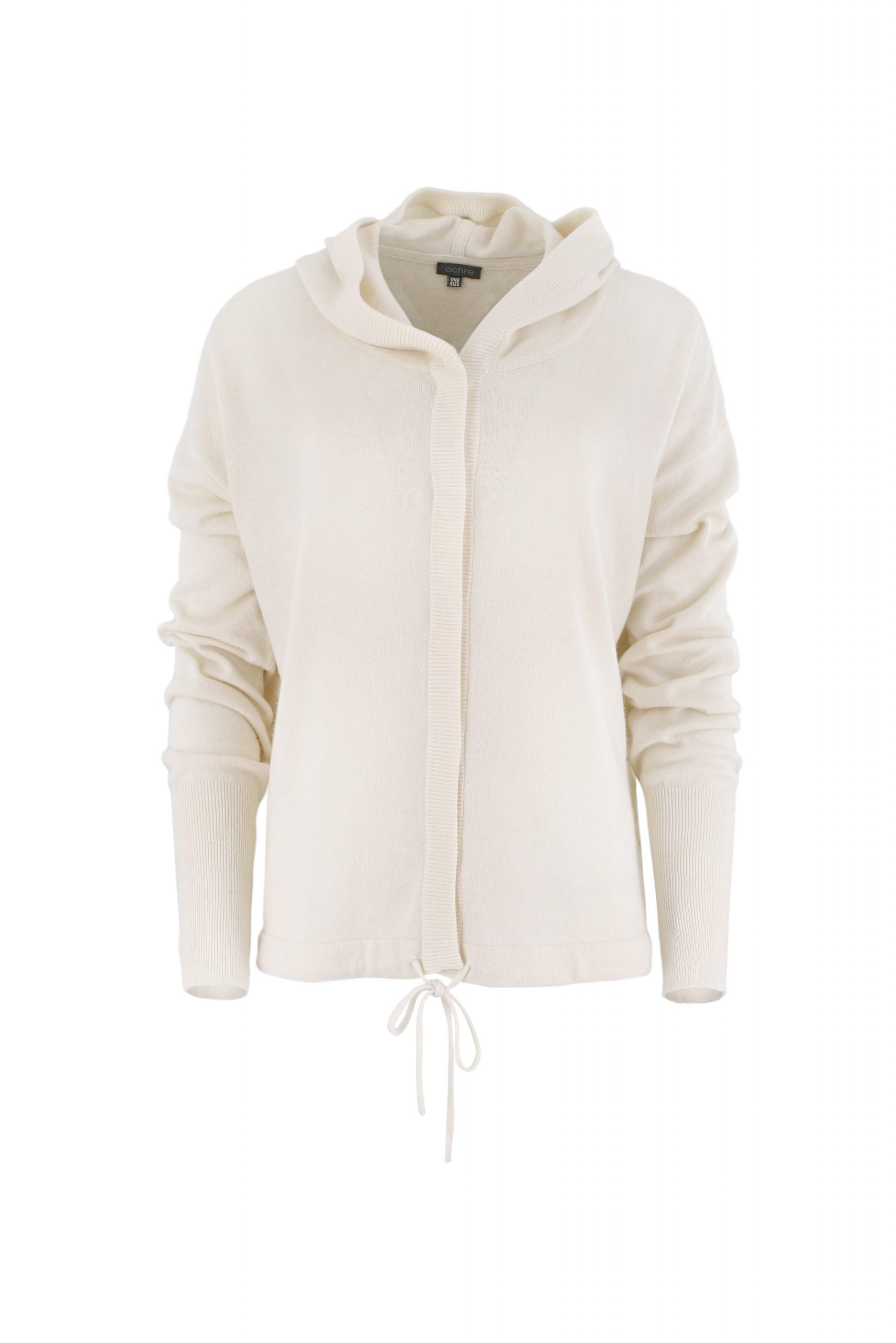 Fleur Cardigan With Hood - Ochre Knitwear Cardigan with Hood