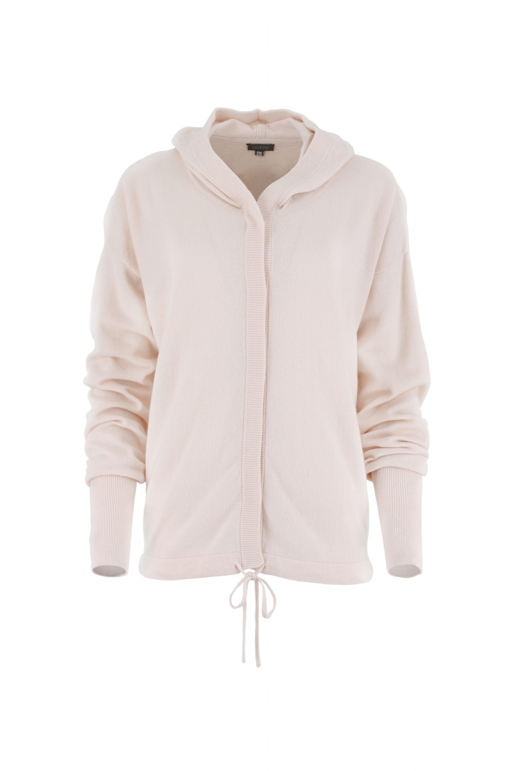 Fleur Cardigan With Hood - Ochre Knitwear Cardigan with Hood