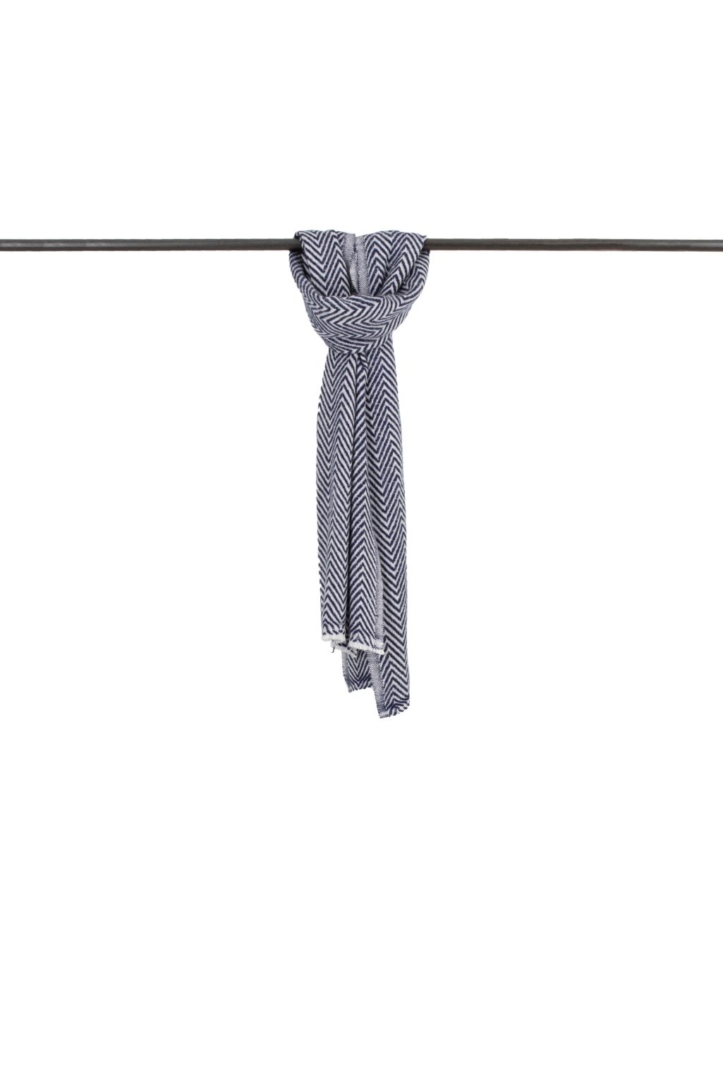 Herringbone Muffler Scarf - Ochre Knitwear - Ochre Cashmere